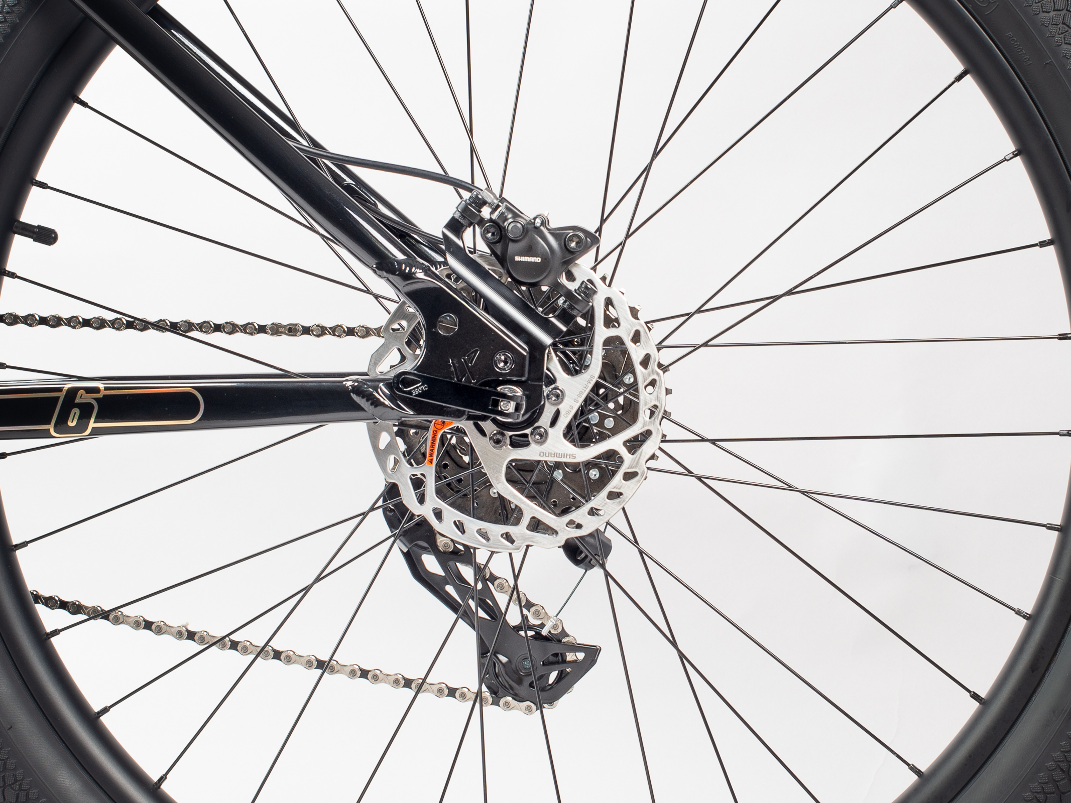 Lucky 6 PRO Black street terrain bike STB